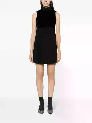 Staud Quant Bow-detail Mini Dress