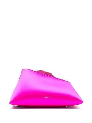 Attico 8.30pm Satin-finish Clutch - Pink
