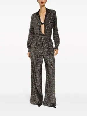 Dolce & Gabbana Sequin-embellished Shirt