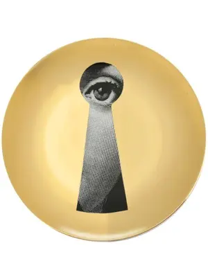 FORNASETTI Tema E Variazioni N14 Wall Plate - Black
