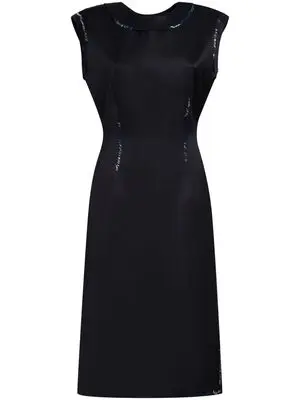 Marni Bead-embellished Satin Dress