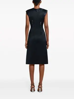 Marni Bead-embellished Satin Dress