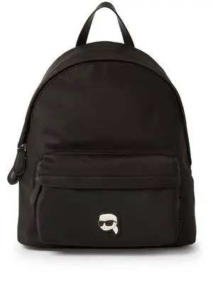 Karl Lagerfeld Ikon Appliqué Backpack