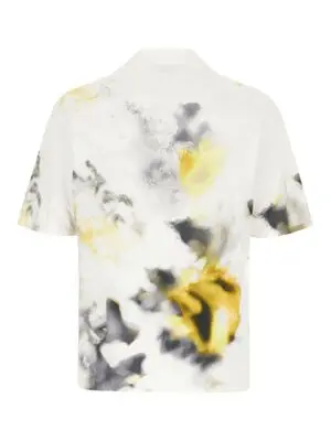 Alexander McQueen Tie-dye Cotton Shirt