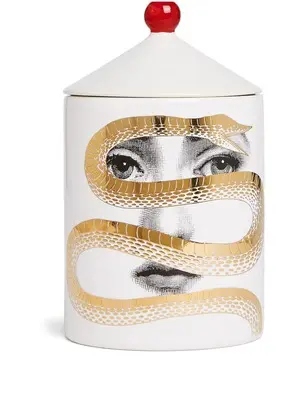 FORNASETTI Se Poi Scented Candle - White