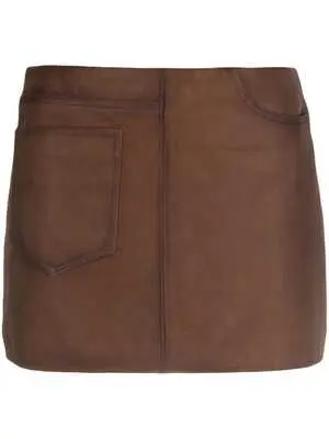 MANOKHI Low-rise Mini Skirt