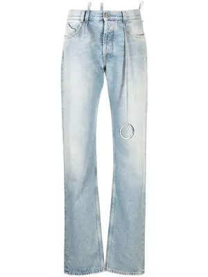 Attico Straight Hem Jeans For Women