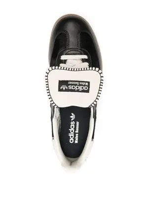 Adidas X Wales Bonner Leather Sneakers - Black