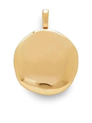 Monica Vinader Deia Circular Pendant - Gold