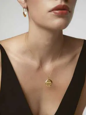 Monica Vinader Deia Circular Pendant