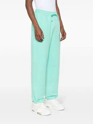 OBJECTS IV LIFE Logo-print Track Pants - Green