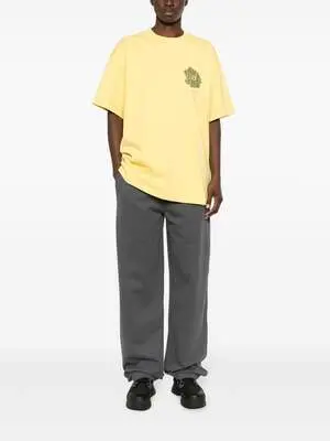 OBJECTS IV LIFE Logo-print Cotton Track Pants