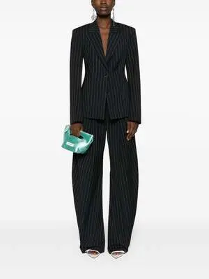 Attico Glen Pinstripe Blazer