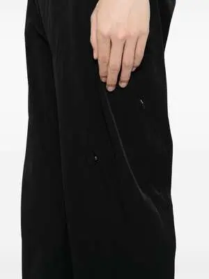 POST ARCHIVE FACTION Zip-detail High-waist Trousers