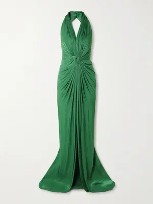 Costarellos Slit Evening Dresses