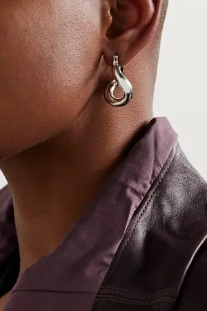 LAURA LOMBARDI Mini Anima Hoop Earrings
