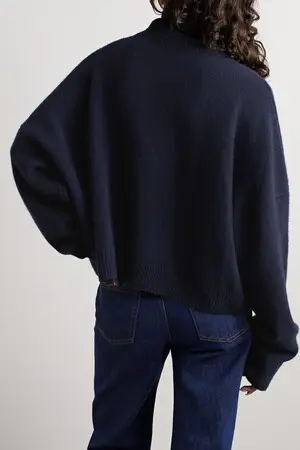 THE ROW Ezio Wool And Cashmere-blend Turtleneck Sweater