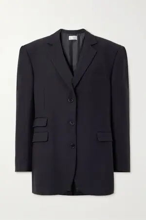 THE ROW Ule Oversized Woven Blazer