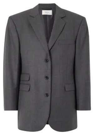 THE ROW Ule Wool-twill Blazer