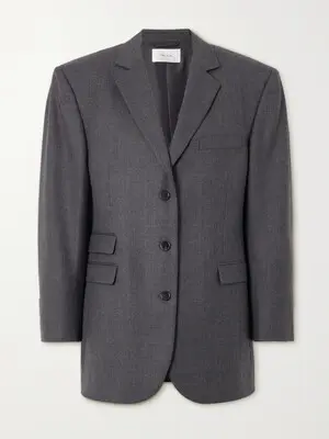 THE ROW Ule Wool-twill Blazer