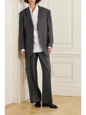 THE ROW Ule Wool-twill Blazer
