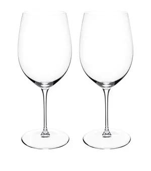 RIEDEL Set Of 2 Veritas Cabernet/merlot Glasses - Clear
