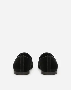 Dolce & Gabbana Velvet Slippers