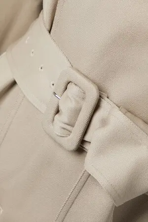 THE ROW June Belted Cotton-gabardine Trench Coat