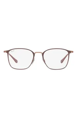 Ray-ban 49mm Square Optical Glasses