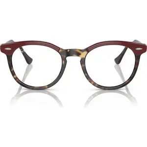 Ray-ban Ray-Ban Eagle Eye Square Eyeglasses Bordeaux