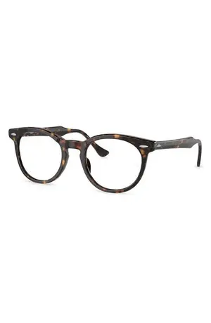Ray-ban Eagle Eye Square Eyeglasses - Havana
