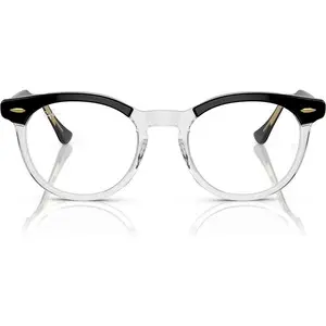 Ray-ban Ray-Ban Eagle Eye Square Eyeglasses Trans Black