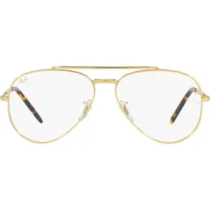 Ray-ban 55mm Pilot Aviator Eyeglasses - Yellow