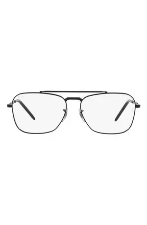 Ray-ban Caravan Square Optical Glasses - Black