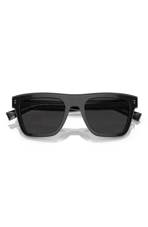 Dolce & Gabbana 52mm Square Sunglasses