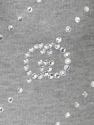 Gucci Crystal-embellished Interlocking G Mini Skirt