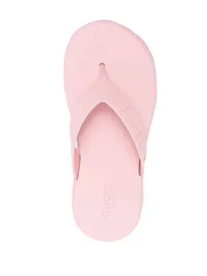 Gucci Logo-embossed Platform Flip-flops