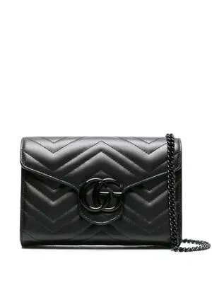 Gucci Gg Marmont Mini Leather Shoulder Bag