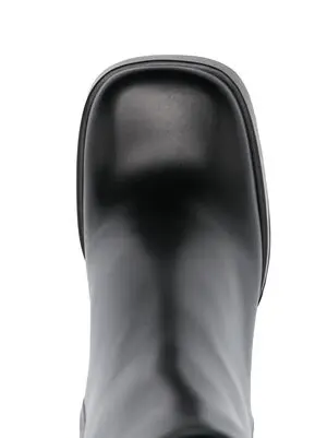 Versace Single Platform 120 Leather Boots