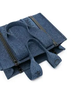 Chloé Woody Small Denim Tote Bag