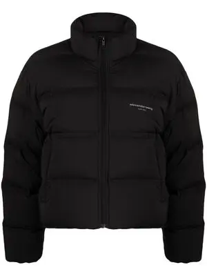 Alexander Wang Logo-print Puffer Jacket