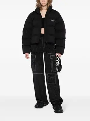 Alexander Wang Logo-print Puffer Jacket