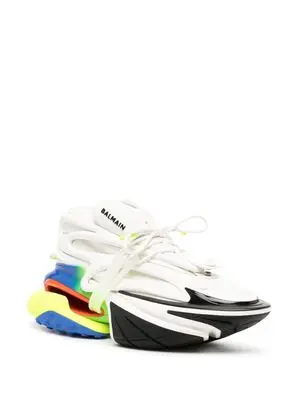 Balmain Unicorn Leather Sneakers