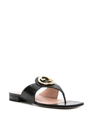 Gucci Blondie Leather Sandals