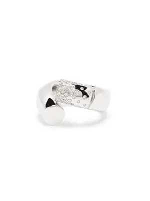 TABAYER 18k White Gold Oera Diamond Ring