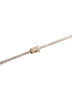 SYDNEY EVAN 14k Yellow Diamond Tennis Necklace