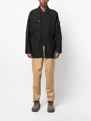 Kiko Kostadinov Mcnamara Uniform Jacket - Black | Editorialist