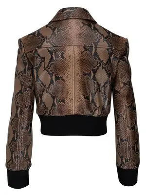 Khaite The Hector Leather Jacket