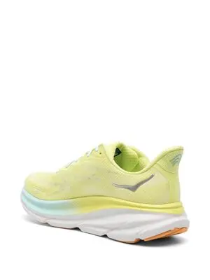 HOKA® Yellow Clifton Running Sneakers