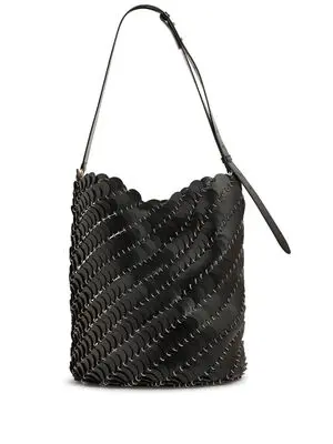 Rabanne Pacoïo Leather Bucket Bag